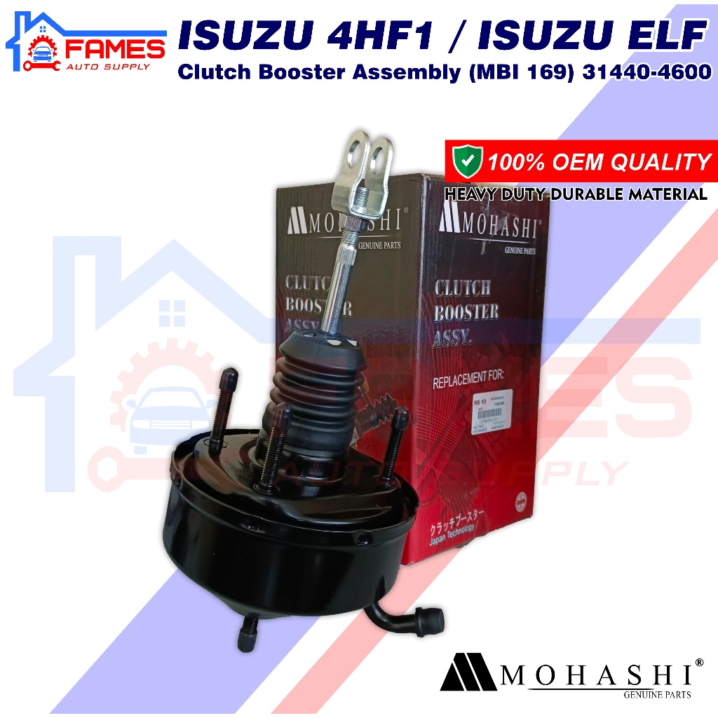 ISUZU 4HF1 ELF CLUTCH BOOSTER ASSEMBLY MOHASHI MBI169 31440-4600 ...
