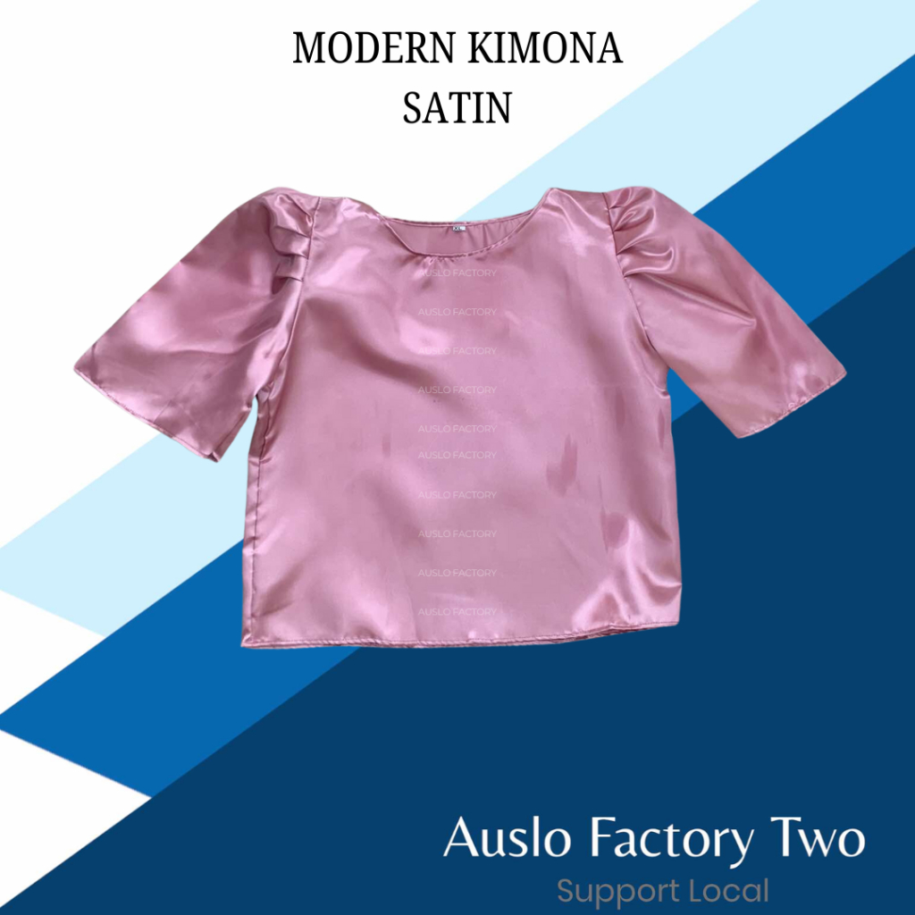 New Modern Kimona Saya Attire And Satin Kimona For Girls For Buwan Ng ...