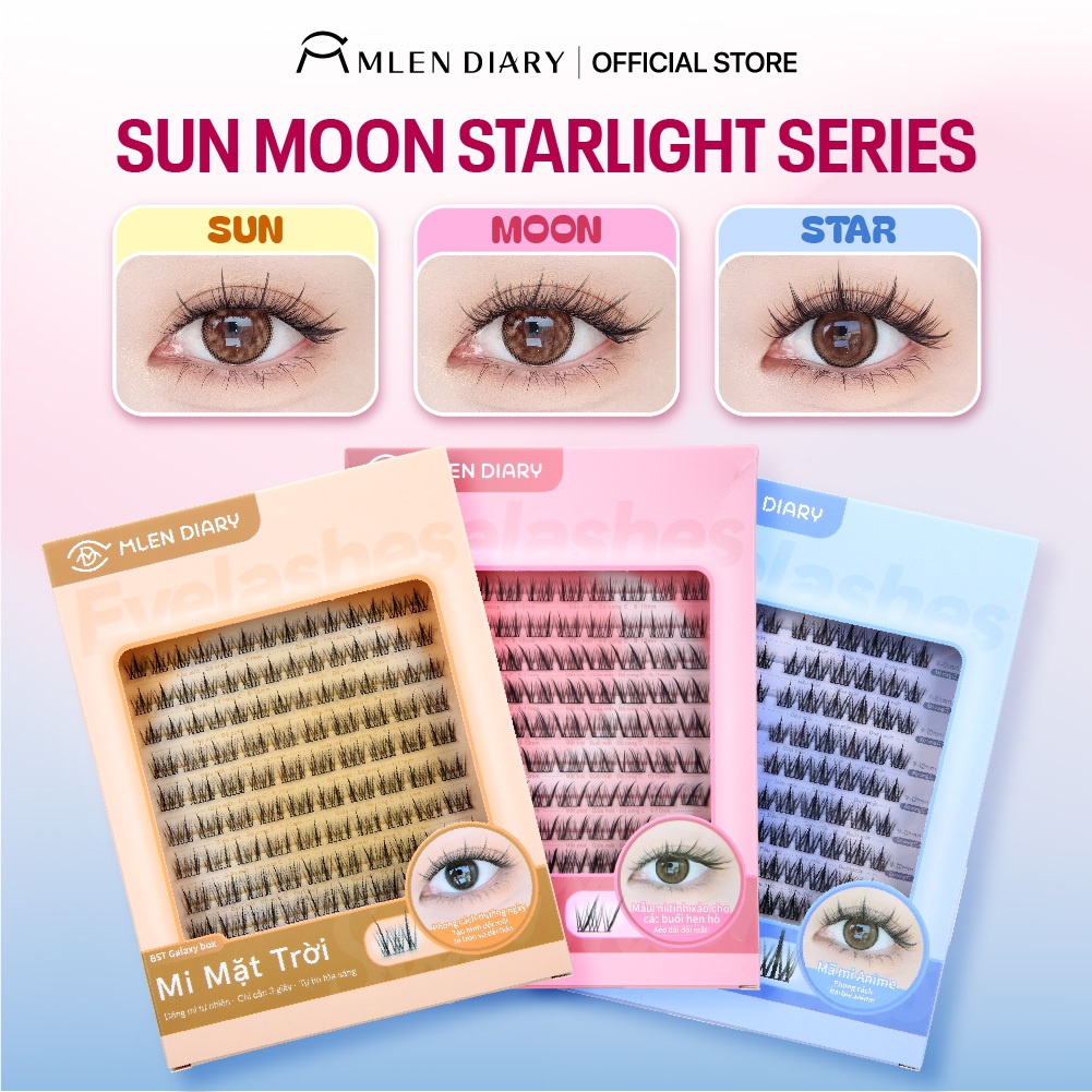 MLEN DIARY Eyelashes Reusable C Curl DIY False Eyelashes-Length 9-12mm ...