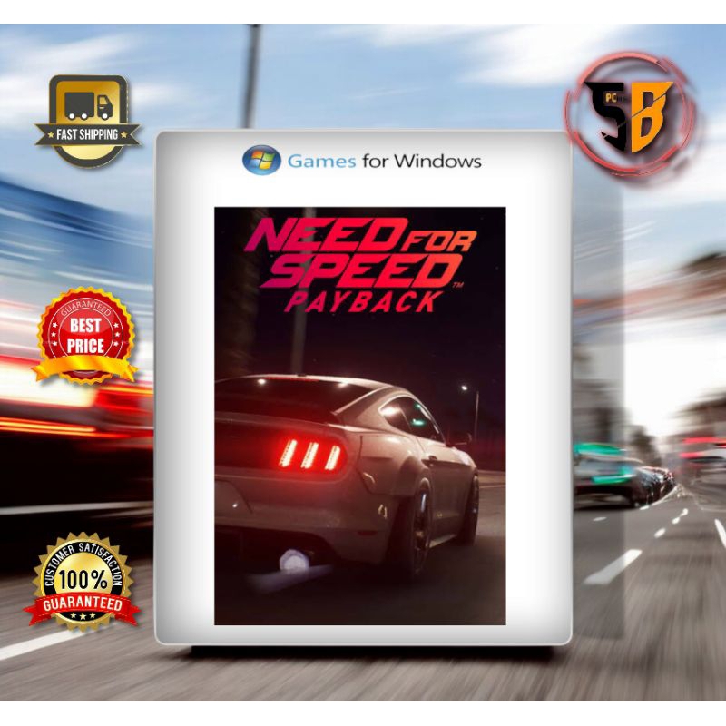 PC Laptop Video Game NFS Need For Speed PayBack USB/Soft Windows OS ...