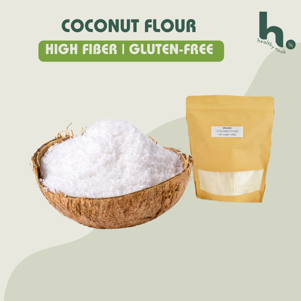[NEW!!] Coconut Flour High Fiber Gluten Free 400g | Shopee Philippines