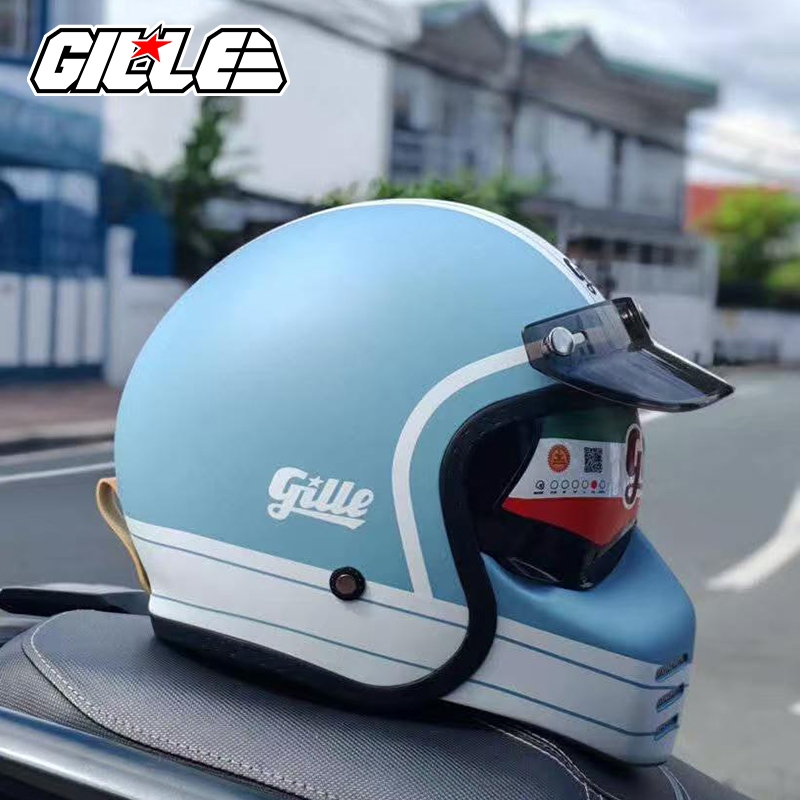 GILLE Official OP12 VENERY Modular Retro Classic Helmet Full Face ...