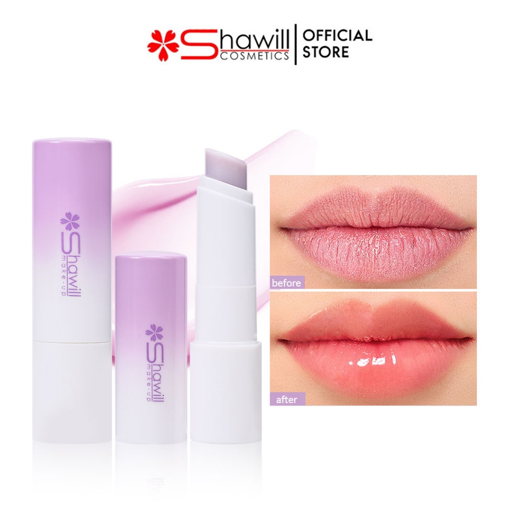 Shawill Tinted Lipstick Long Lasting Lip Balm for Dry lips Peeling ...