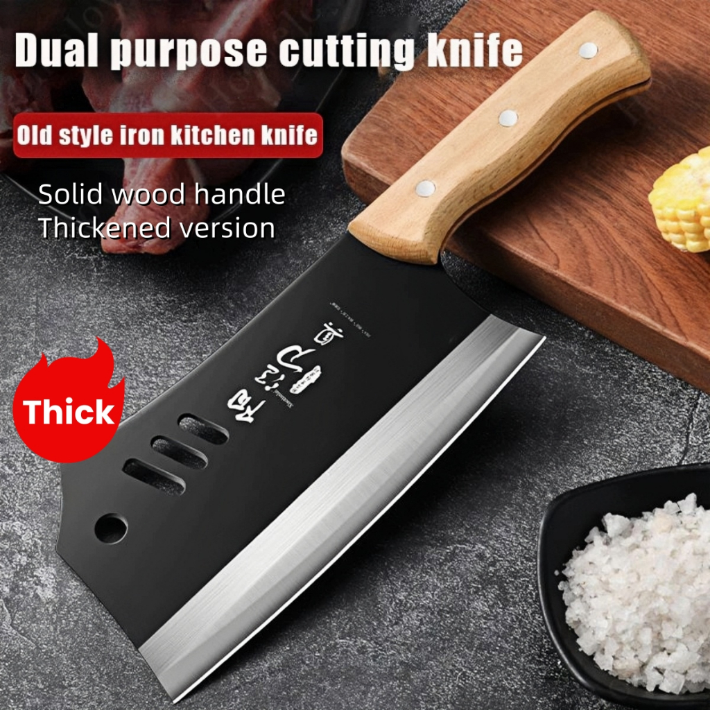 Japanese Knife Kitchen Knife Traditional Handmade Chef's Chopper ...