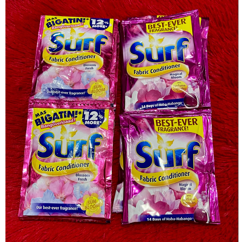 Surf Fabric Conditioner Luxe Perfume 25Ml 6 Sachet | Shopee Philippines