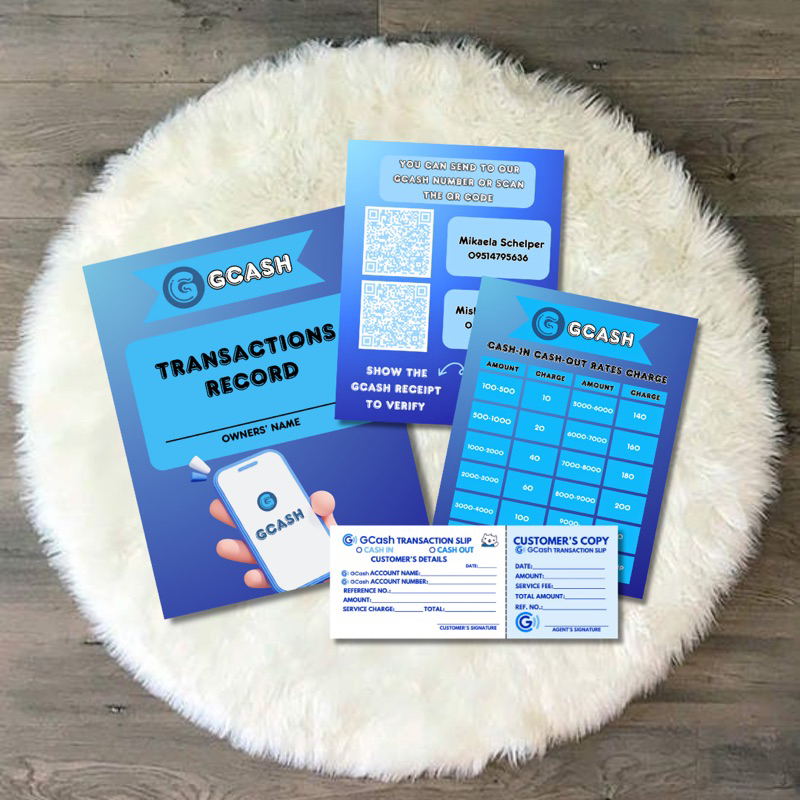 Gcash Transaction Record Book | Shopee Philippines