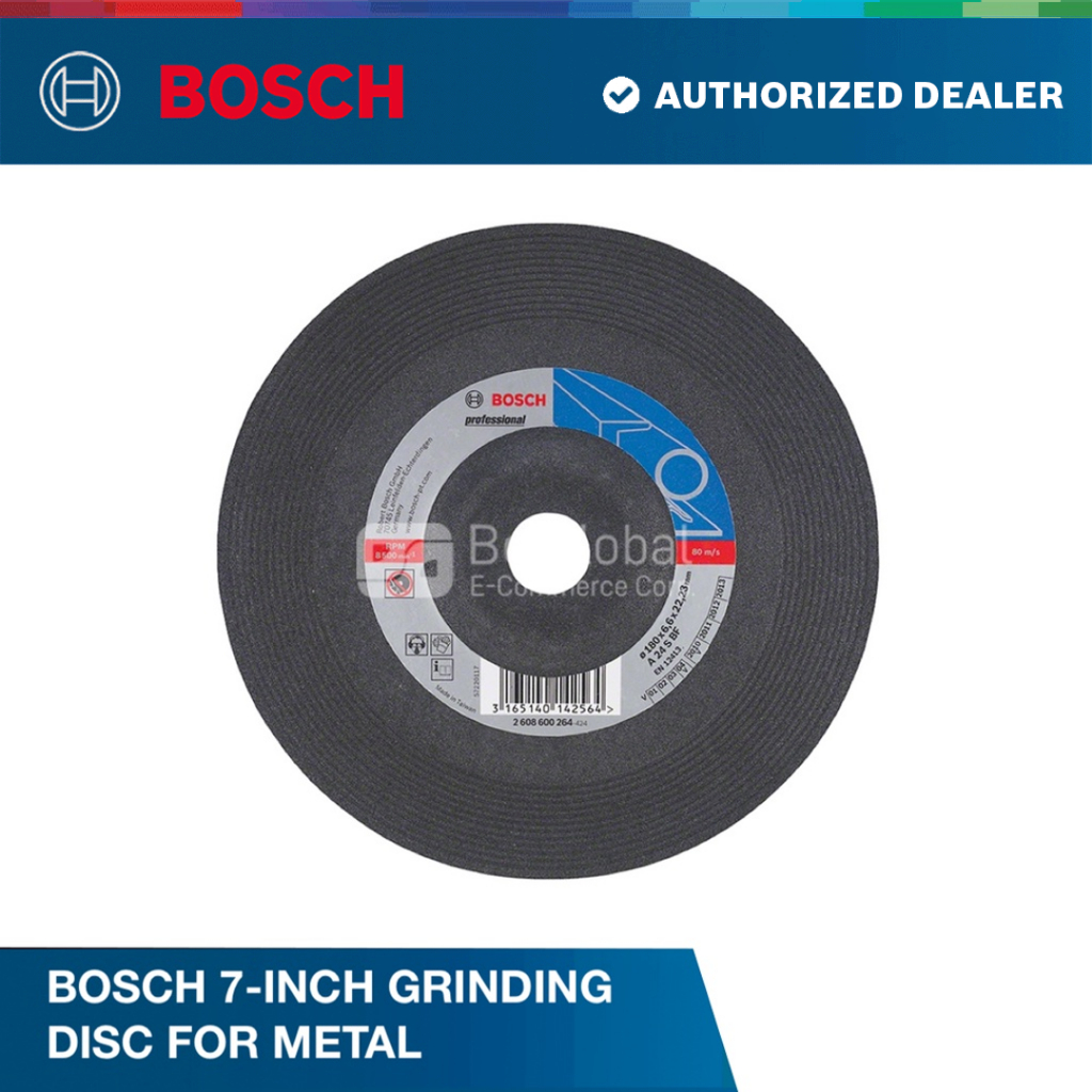 Bosch 7-inch Grinding Disc for Metal - Tools/Accessories | Shopee ...