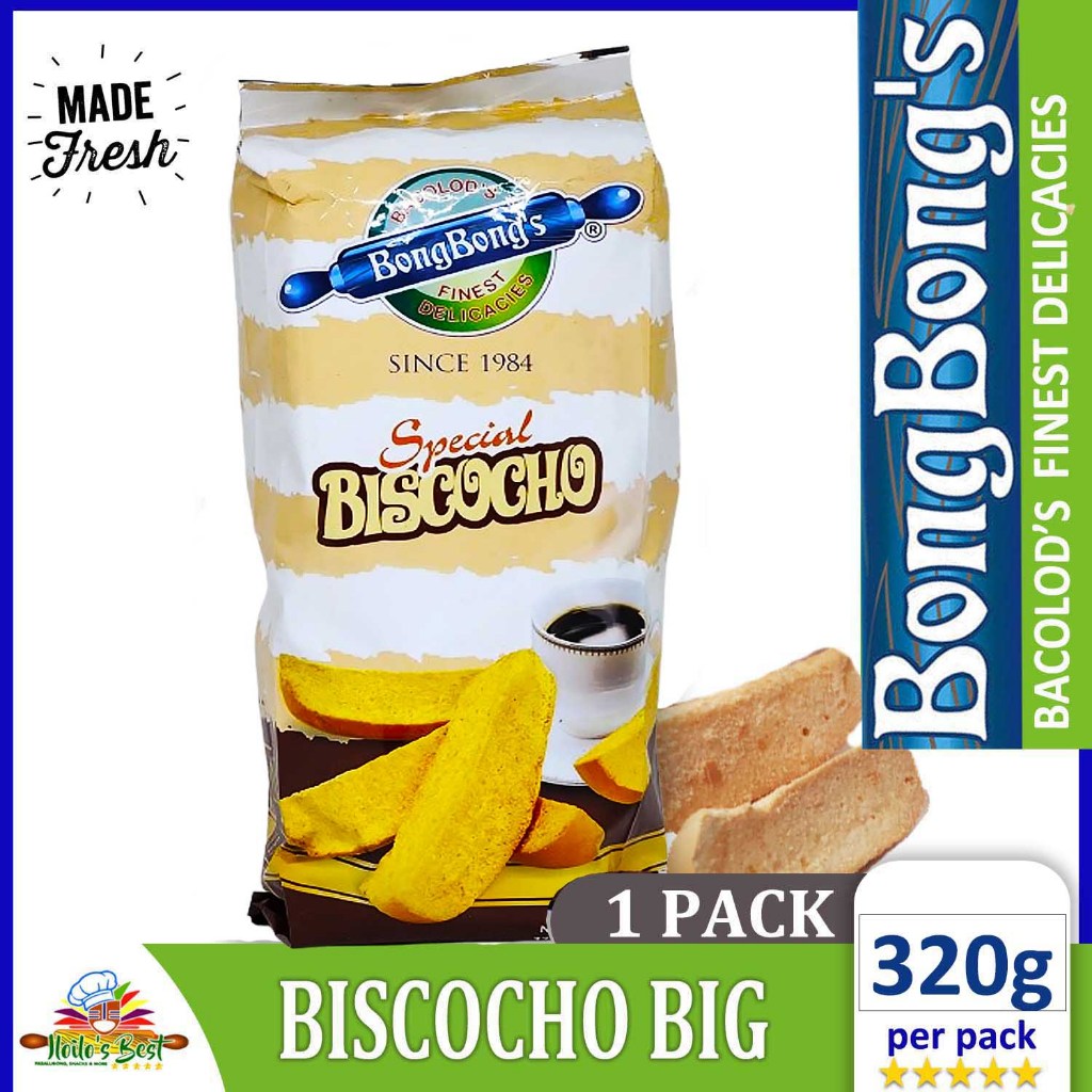 Iloilo's Best | Biscocho Big Pack 320 grams| Bongbongs Pasalubong ...