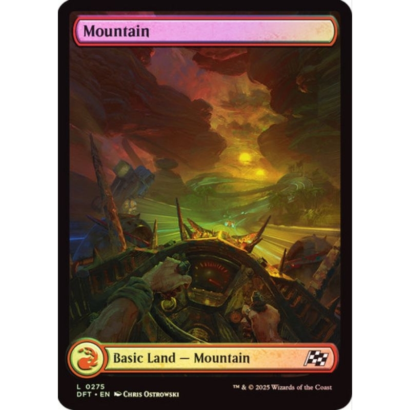 Mountain (fullart) - DFT - Common - MTG Cards (WotC) | Shopee Philippines