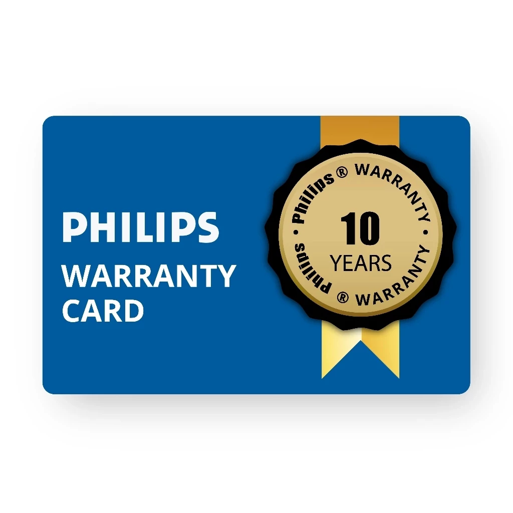 PHILIPS 10-year digital warranty card replacement tool product and free ...