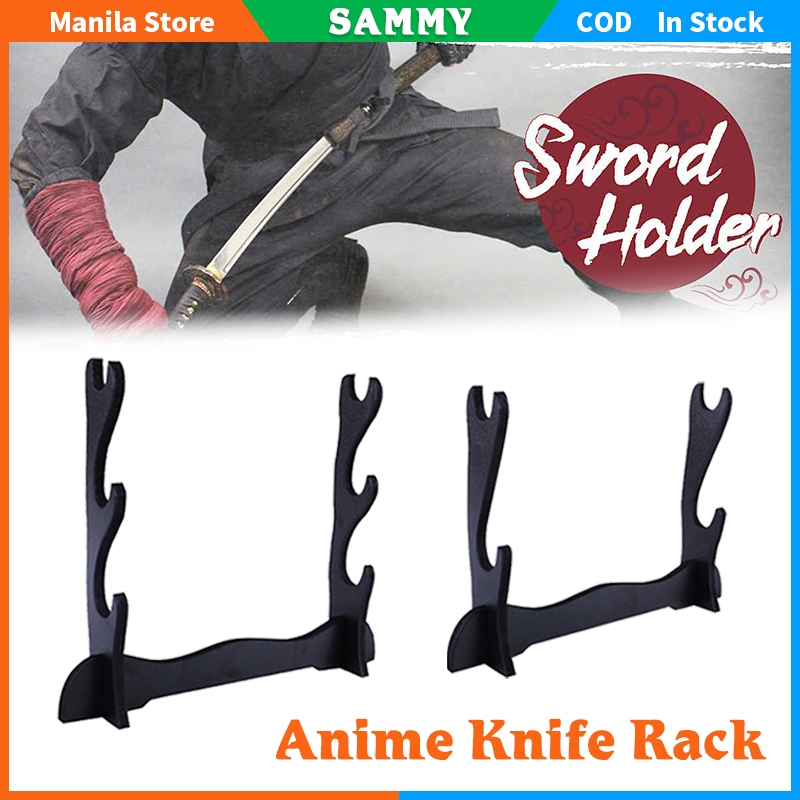 Anime Knife Rack DIY Katana Stand Plastic Game Weapon Display Rack ...