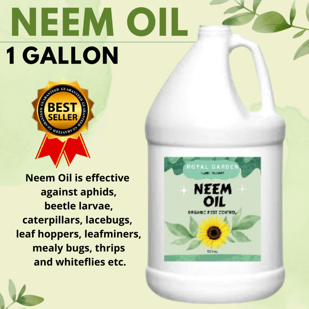 ROYAL GARDEN Gallon Neem Oil Spray Refill 3750mL Ready to Use | Shopee Philippines