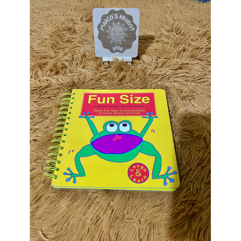 Fun Size Opposite Book with Flaps (Pre Loved) | Shopee Philippines