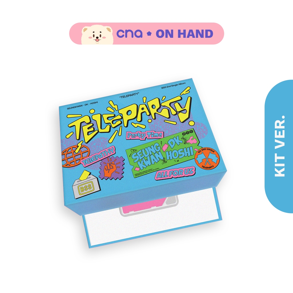 CNA BOOSEOKSOON (BSS) - Teleparty (KiT Ver.) 2nd Single Album | Shopee ...
