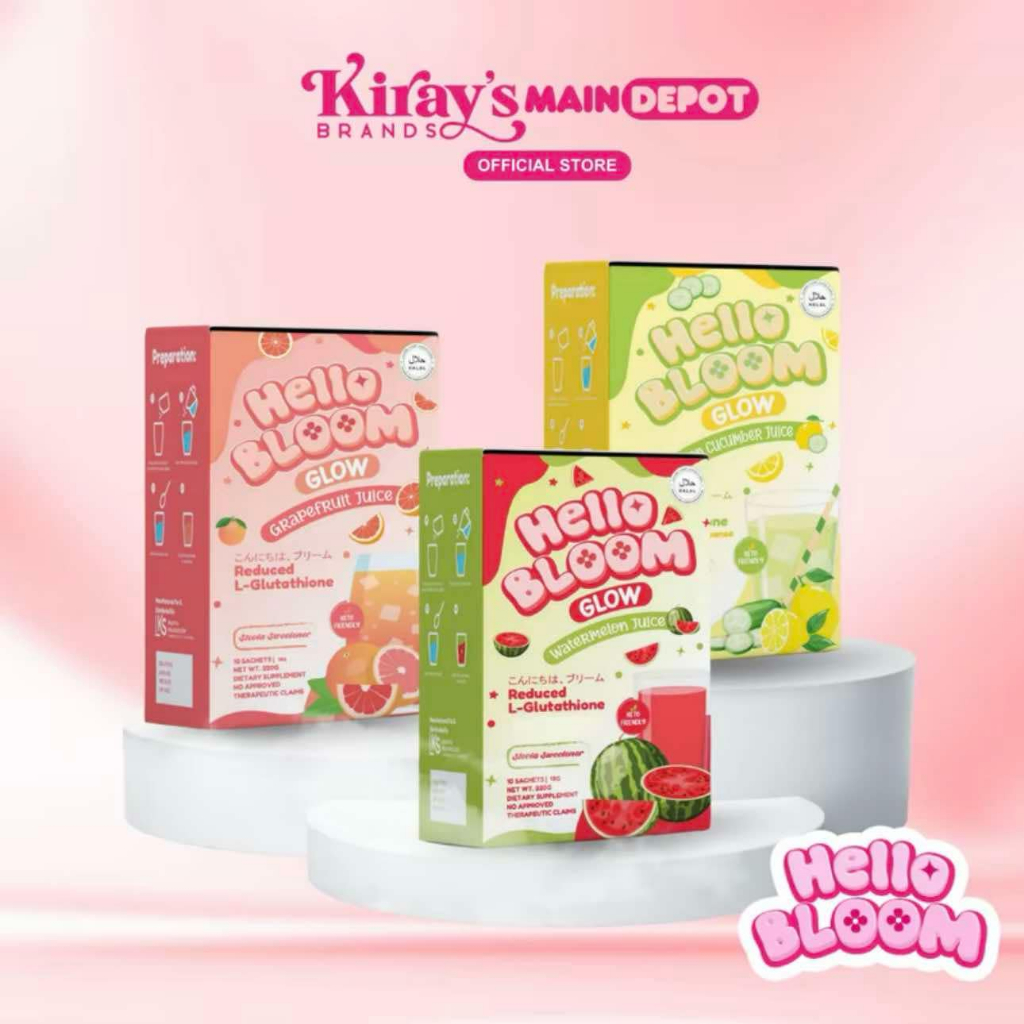 Kiray's Hello Bloom Glow Natural Beauty and Wellness Supplement Drinks ...