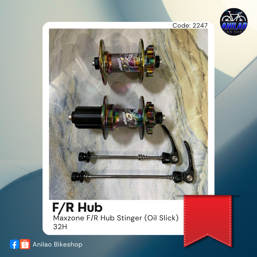 Maxzone F/R Hub Stinger (Oil Slick) 32H | Shopee Philippines