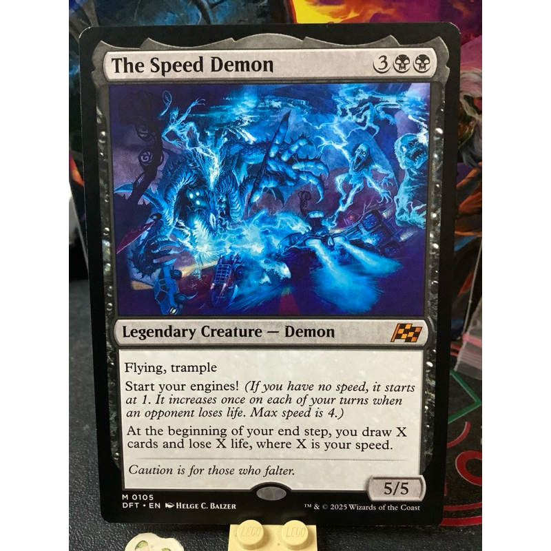 MAGIC: The Gathering - The Speed Demon (Aetherdrift) | Shopee Philippines