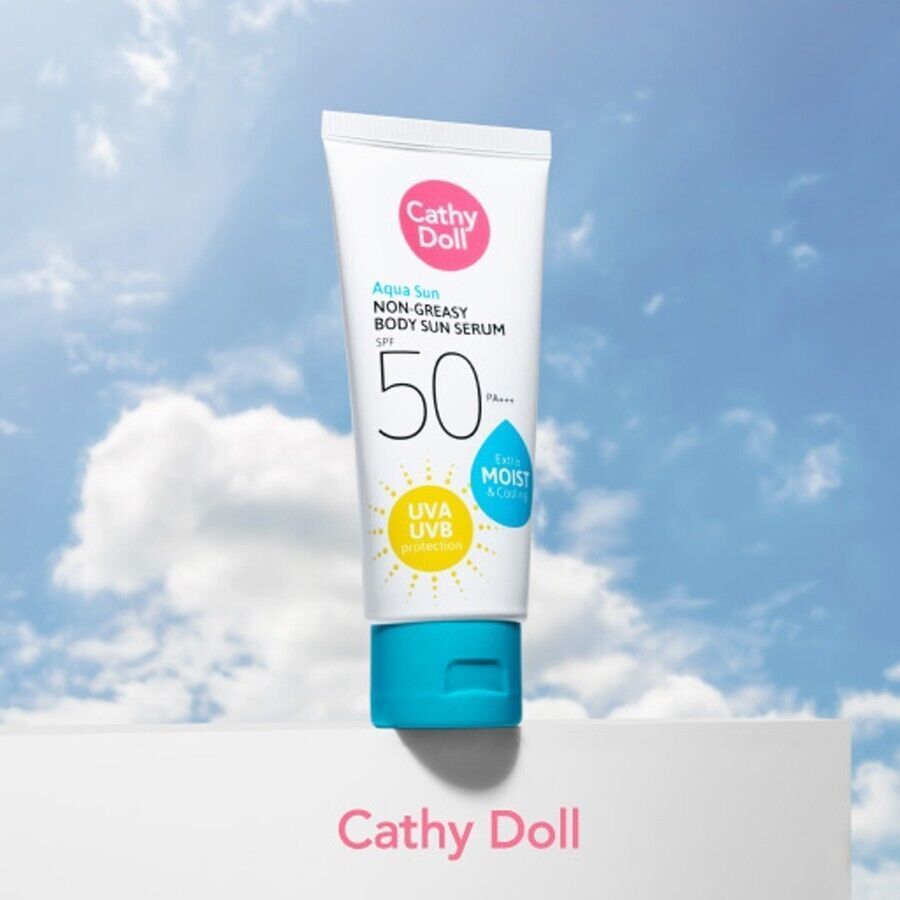 Cathy Doll Aqua Non Greasy Body Sun Serum SPF50 PA++ 50g | Shopee Philippines