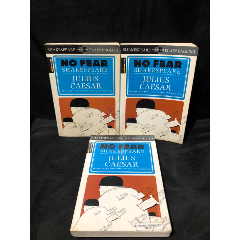 No Fear Shakespeare Julius Caesar | Shopee Philippines