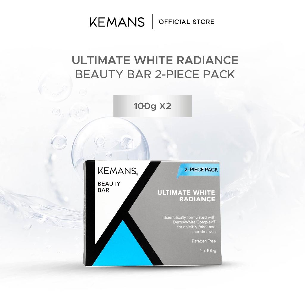 Kemans Ultimate White Radiance Beauty Bar (2-Piece Pack) – Skin ...
