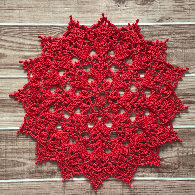 Hearthereal Crochet Doily/Centerpiece | Shopee Philippines