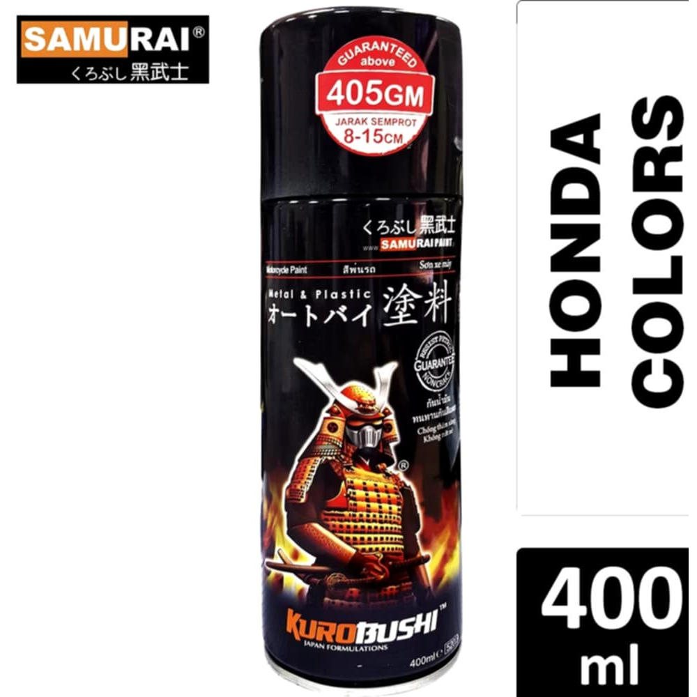 Samurai Paint Honda Colors,Red,Blue,Black,Orange,Silver,ScopyLight ...