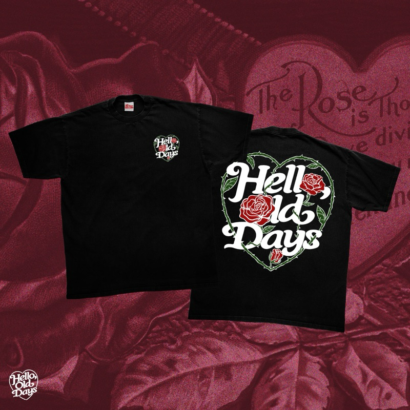 HELLO, OLD DAYS - HEART AND ROSES - VALENTINE'S DAY RELEASE - HOD ...