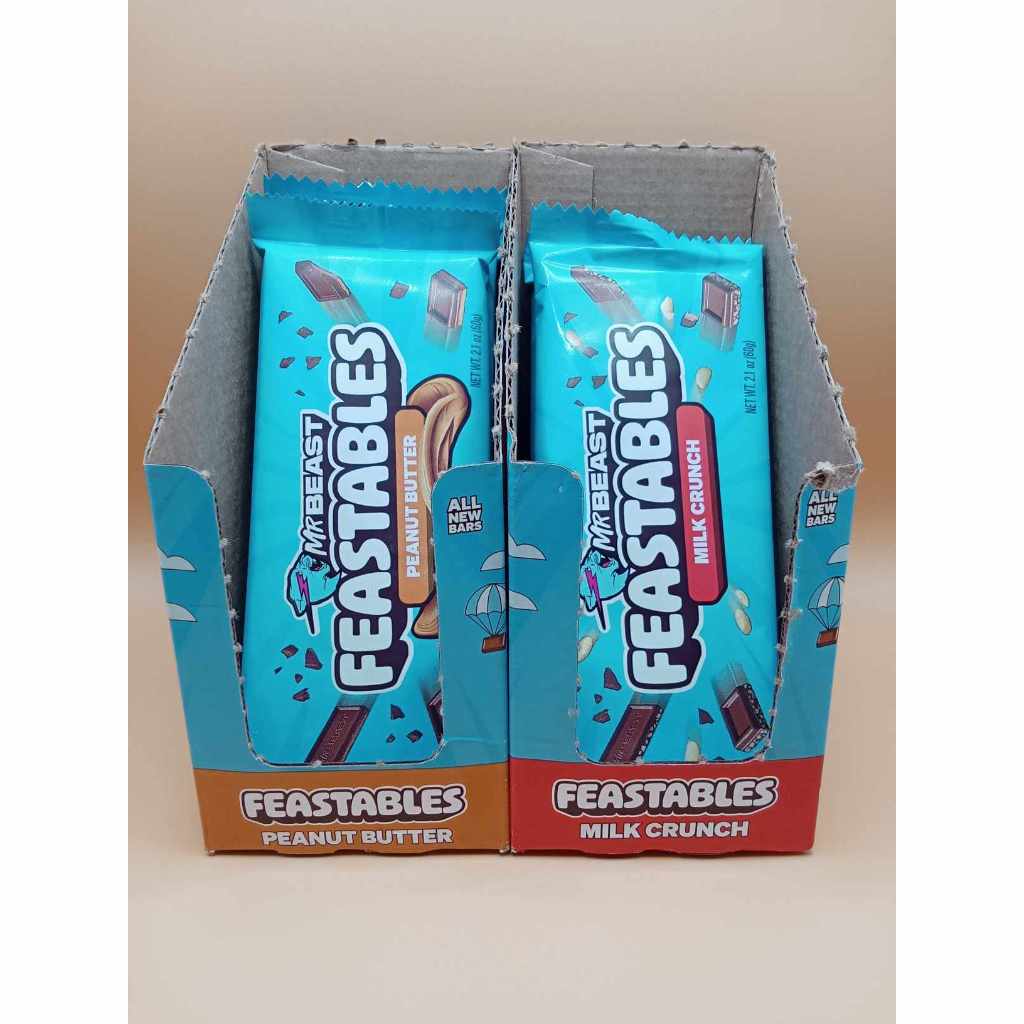 MR. BEAST FEASTABLES CHOCO BAR - 60 GRAMS | Shopee Philippines