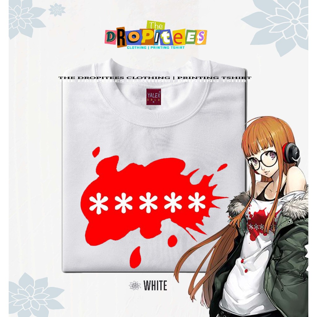 PERSONA 5 FUTABA SAKURA TSHIRT FOR MEN AND WOMEN ROUND NECK YALEX ...