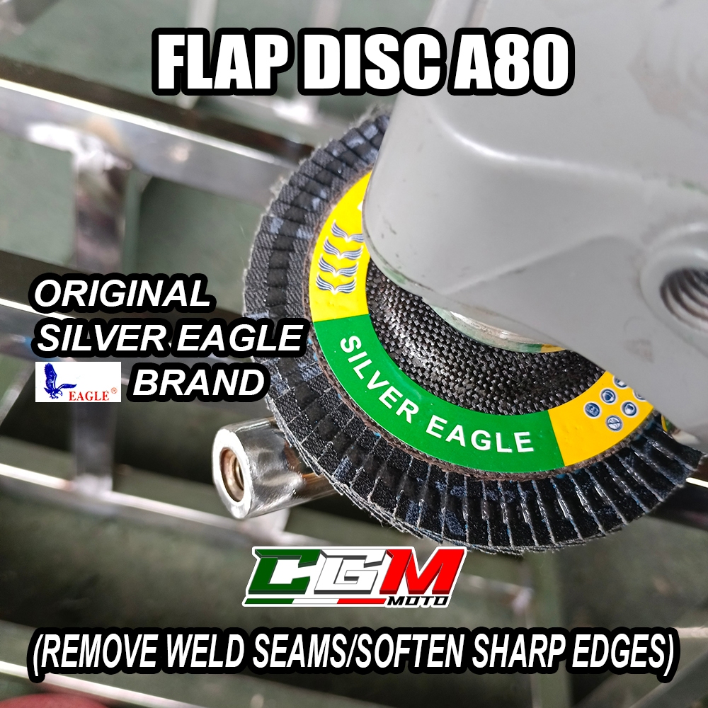 Silver Eagle Brand 4 Inches Flap Disc A80• Flap Disc for Angle Grinder | Shopee Philippines