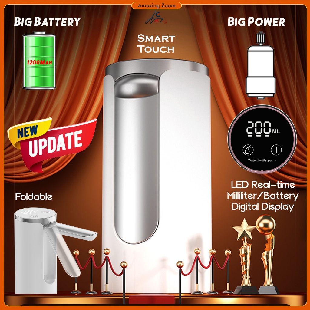 Big Power Smart Touch LED Automatic Water Dispenser intelligent Pump ...