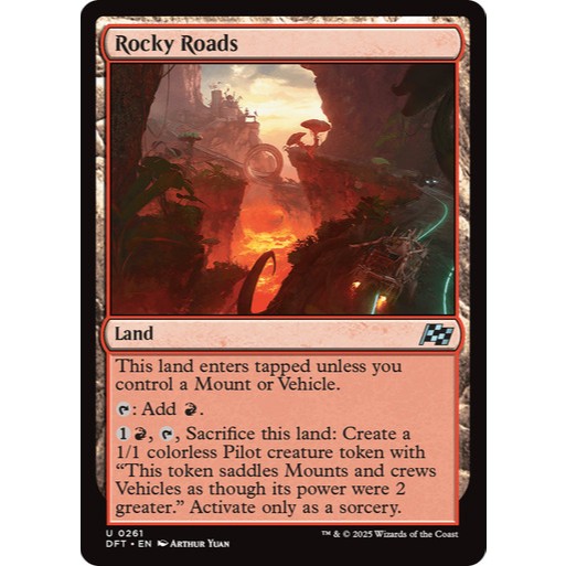 Rocky Roads - DFT - Uncommon - MTG Cards (WOTC) | Shopee Philippines