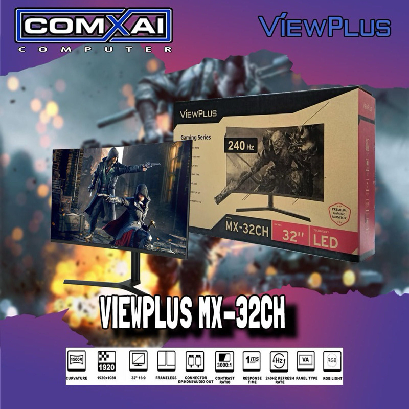 Viewplus MX-32CH GAMING MONITOR | Shopee Philippines