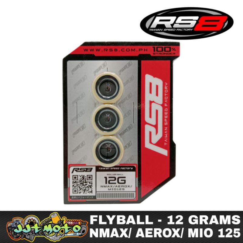 RS8 FLYBALL (NMAX / AEROX / MIO125) SET BY 3 | Shopee Philippines