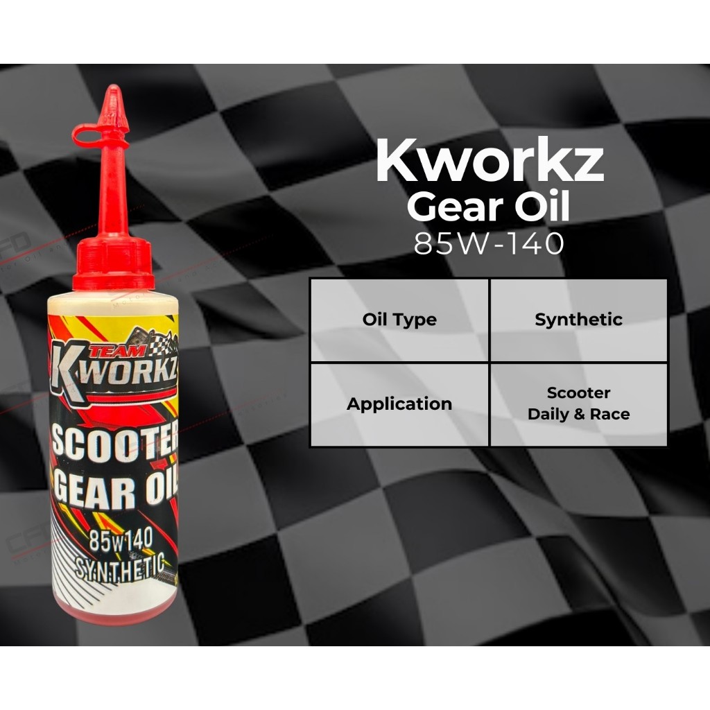 Kworkz Gear oil 85w-140 120ml | Shopee Philippines