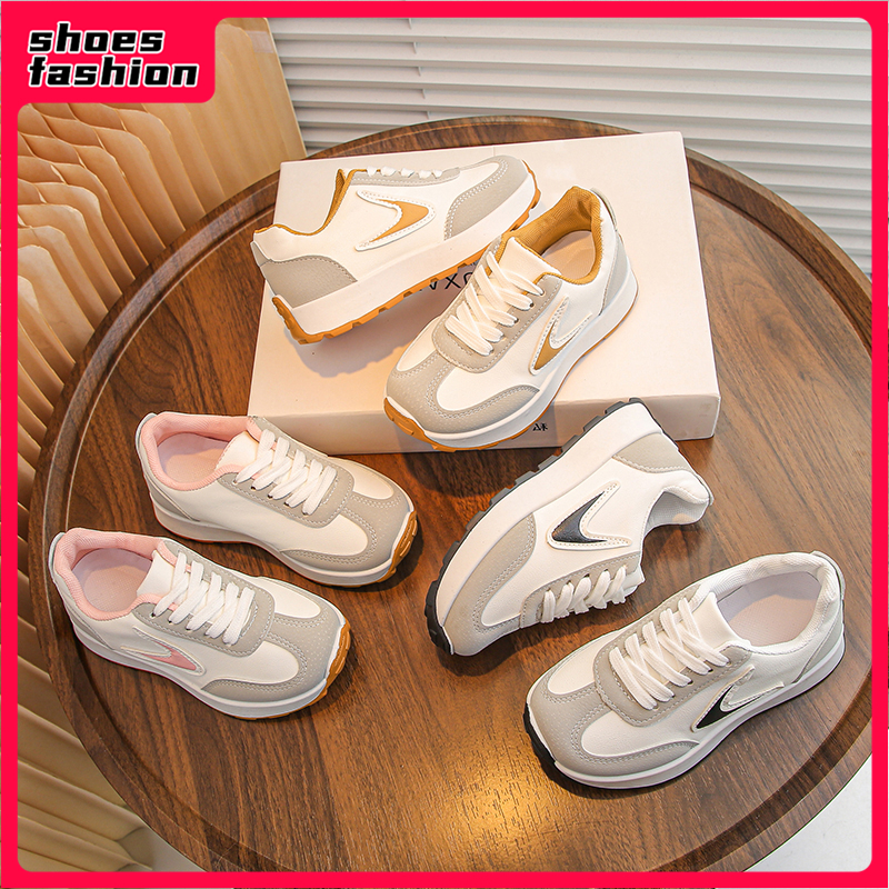 WAWANG Korean Shoes For Kids Girl Breathable Casual Soft Soled Sports ...