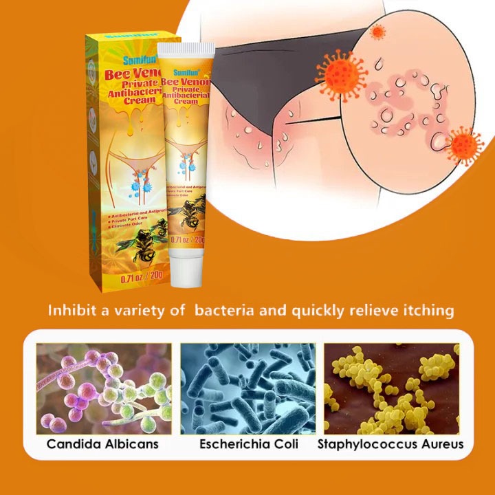 Bee Venom Antibacterial cream private part Anti Fungal Cream Dermatitis ...