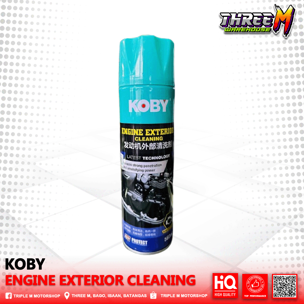 ORIGINAL KOBY ENGINE EXTERIOR CLEANING 560ML | Shopee Philippines