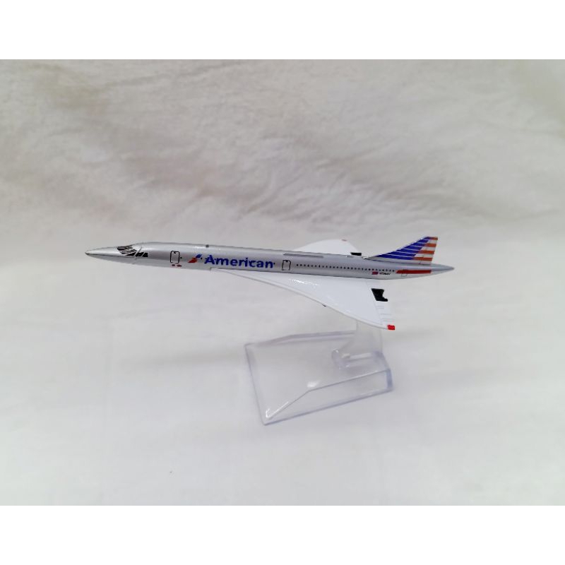 American Concorde Airplane Diecast Aircraft Model | Shopee Philippines