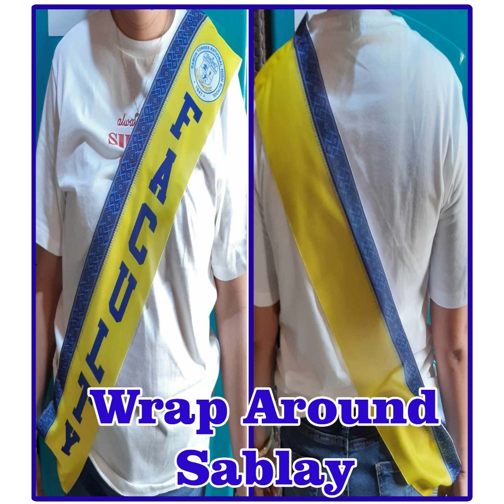 Sablay for Graduation (Wrap Around Type) - Fully Sublimated ...