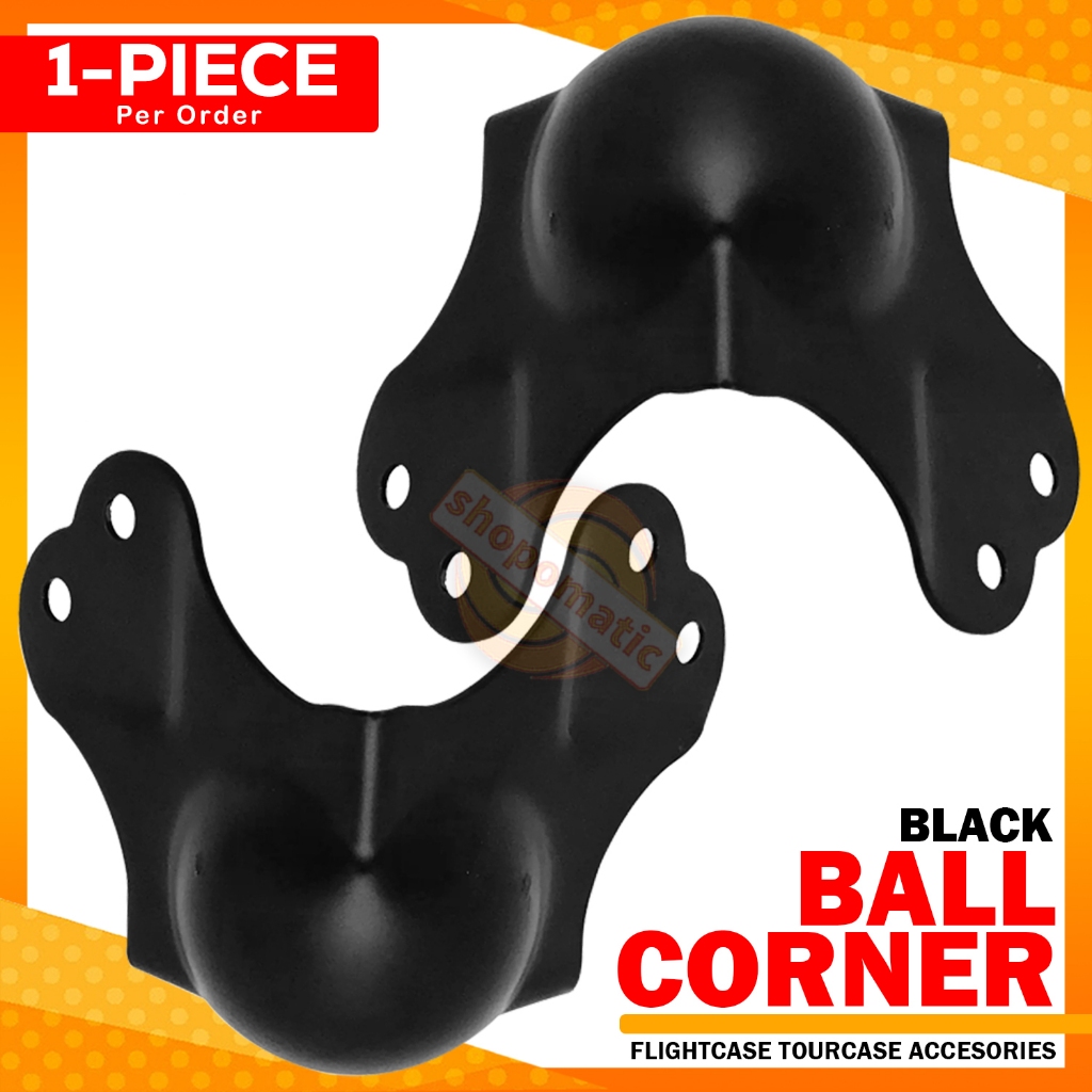 Flight Case Tour Case Ball Corner Round (BLACK) | Shopee Philippines