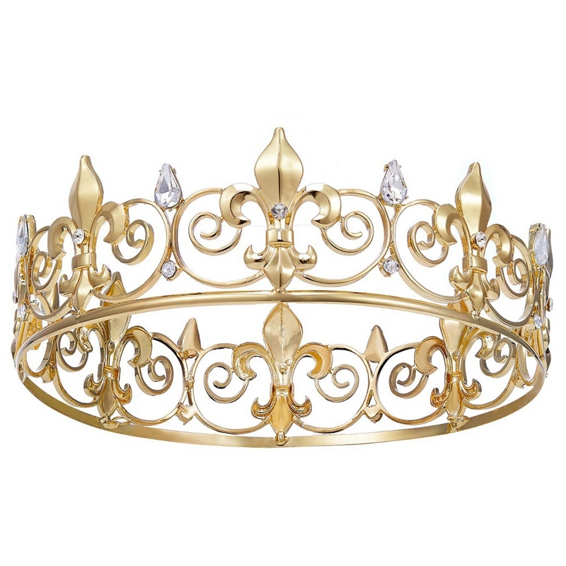 PRINCE ELEGANT PAGEANT CROWN SILVER | PRINCE CROWNS FOR PAGEANT PARTY ...