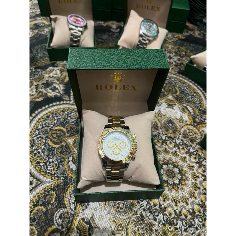 ROLEX TOP G! (FREE BOX, FREE ROLEX PAPER BAG) | Shopee Philippines