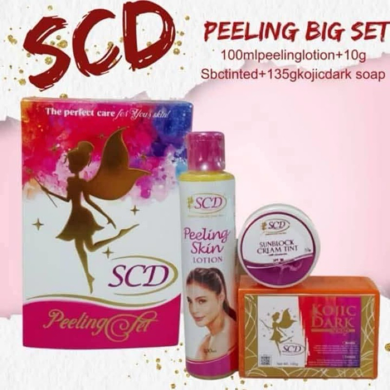 SCD PEELING LOTION SET 50ml & 100ml | Shopee Philippines