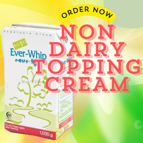 Ever-Whip Non-Dairy Whipping Cream 1L Professional Grade | Stable Peaks ...