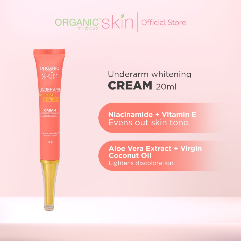 Organic Skin Japan Intensive Whitening Underarm Cream Under Arm ...