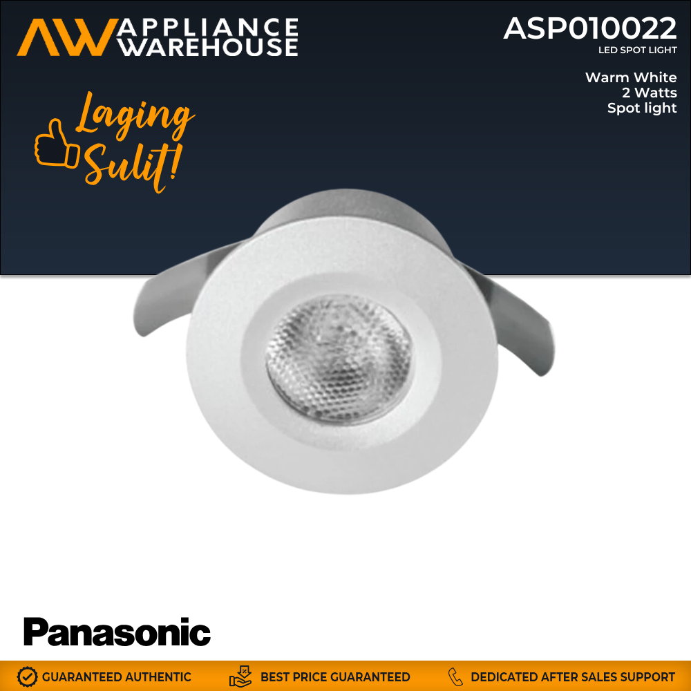Panasonic LED Spot Light ASP010022 2W (Warm White) | Shopee Philippines