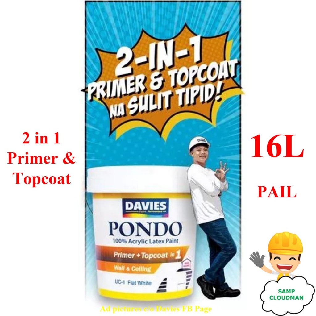 Shop davies paint 16 liters for Sale on Shopee Philippines