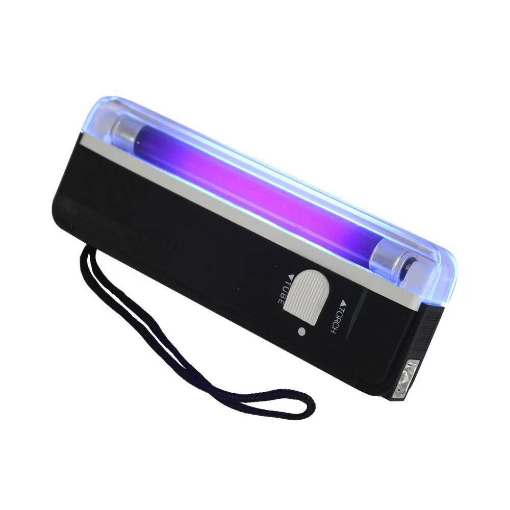 Handheld Uv Black Light Ultraviolet Lamp with Torch Portable Money ...