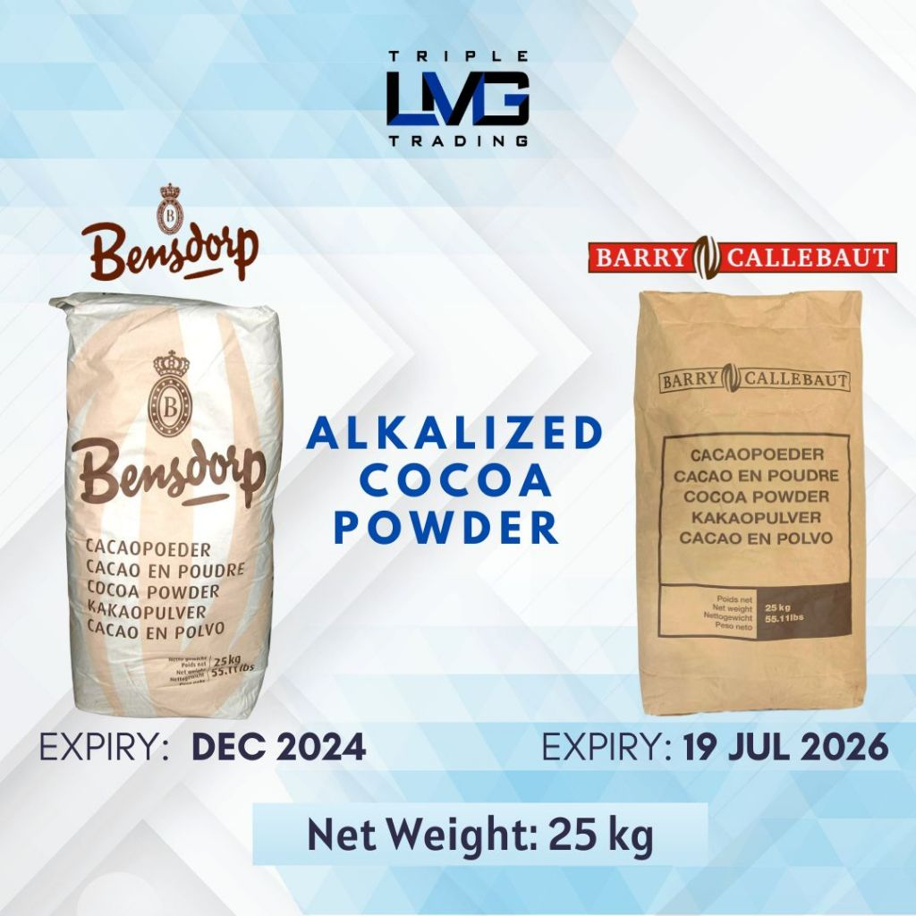 Barry Calleabut Maleo 22/24 | Bensdorp DZA Queen Anna Cocoa Powder 25kg ...